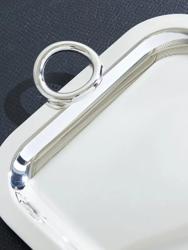 Christofle Vertigo -plated Tray