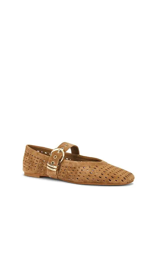 Dolce Vita Mikel Ballet Flat In Brown