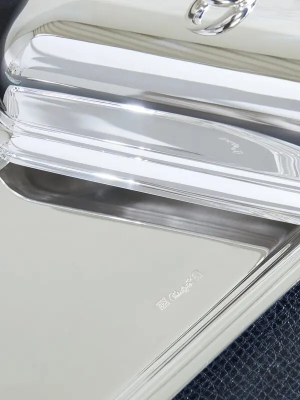 Christofle Vertigo -plated Butter Dish