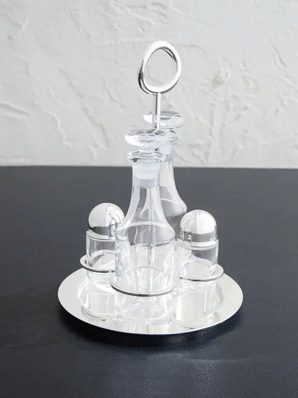 Christofle Vertigo -plated Cruet Set