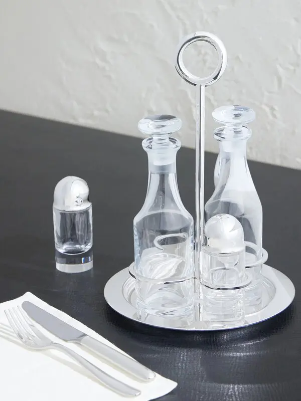 Christofle Vertigo -plated Cruet Set