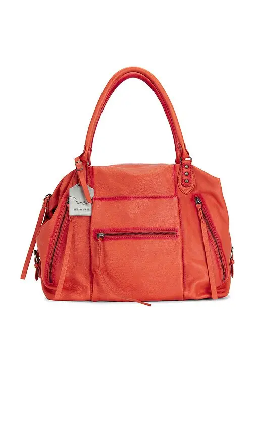 Free People Emerson Tote Bag - Rusty Red