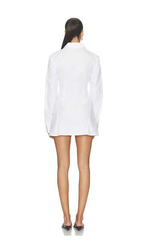 ALL THE WAYS Button Up Mini Dress