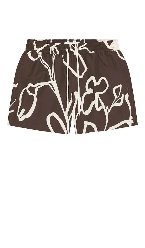 Frescobol Carioca Printed Swim Shorts