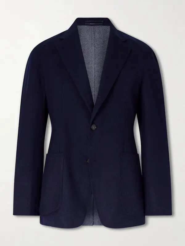 Dunhill Mohair And Silk-blend Blazer