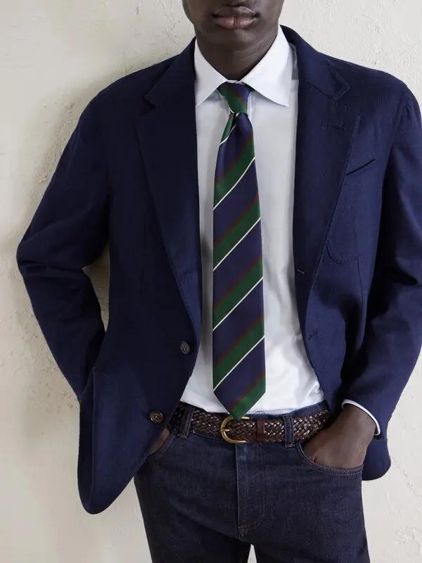 Dunhill Mohair And Silk-blend Blazer