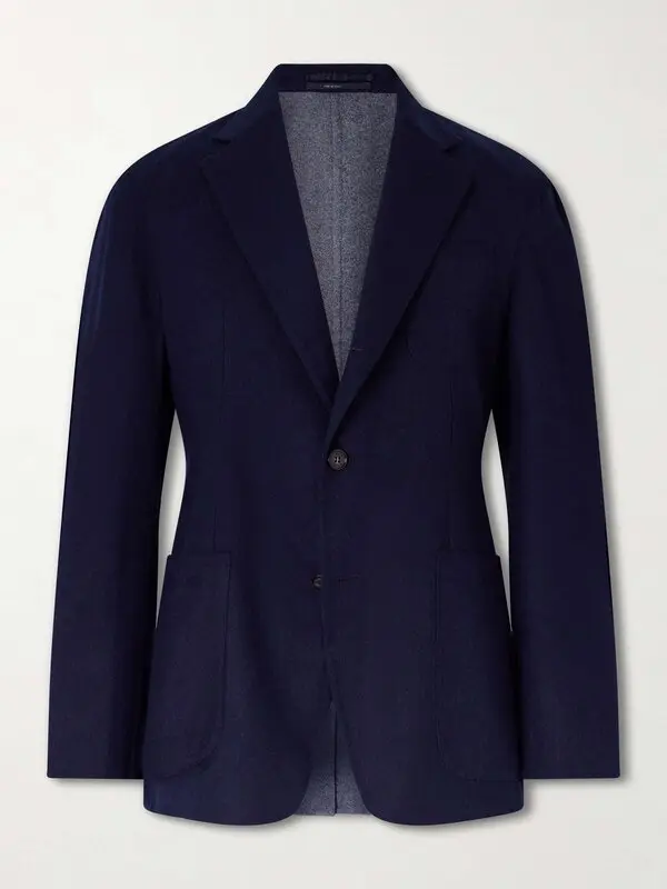 Dunhill Mohair And Silk-blend Blazer