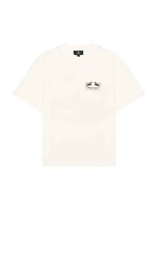 REPRESENT 24 Hour Service Tee In White