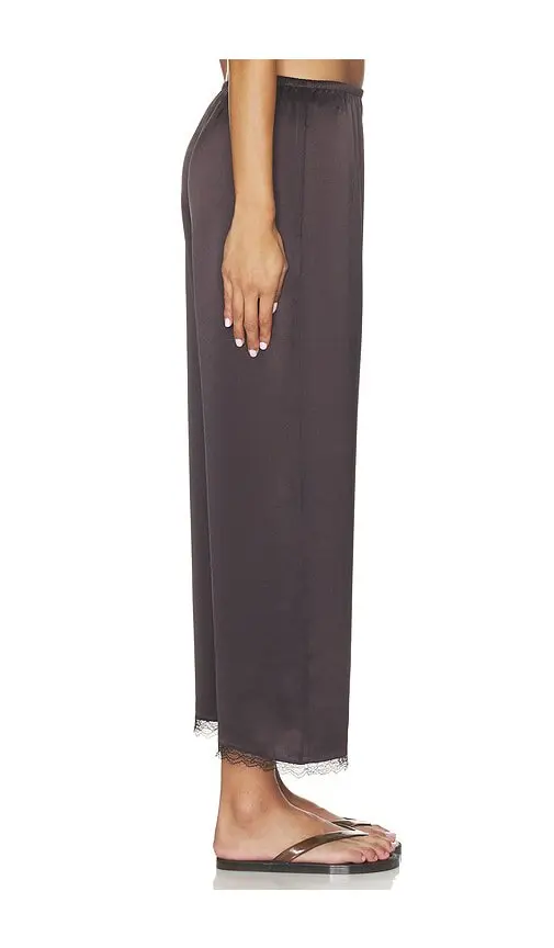 LESET Barb Lace Crop Pant