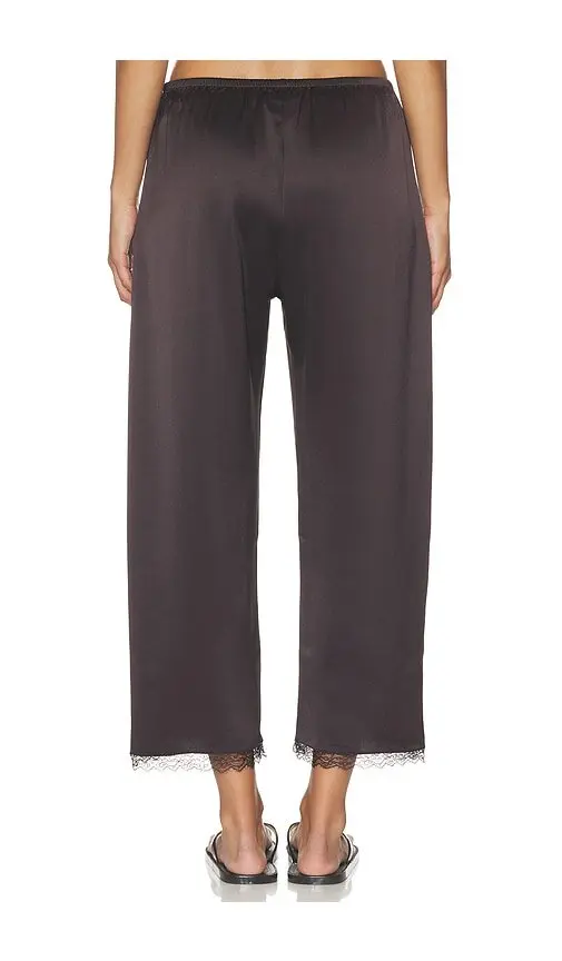 LESET Barb Lace Crop Pant