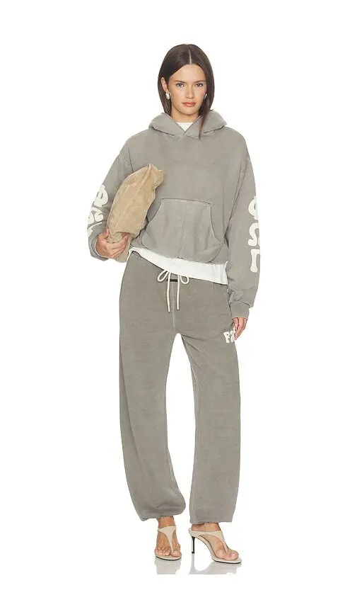 Fear Of God 90's Fleece Hoodie - Washed Seal
