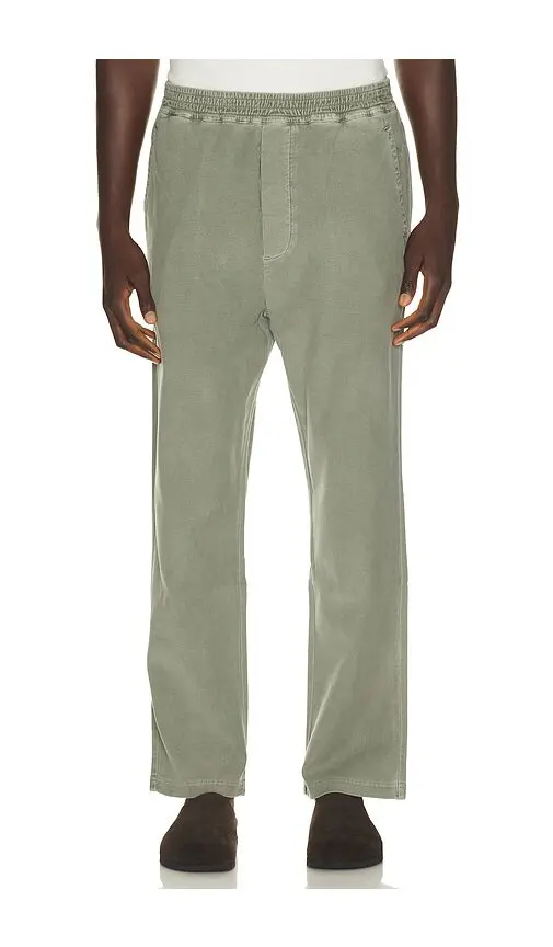 Citizens Of Humanity Pull On Relaxed Fit Twill Pants - Fatigue