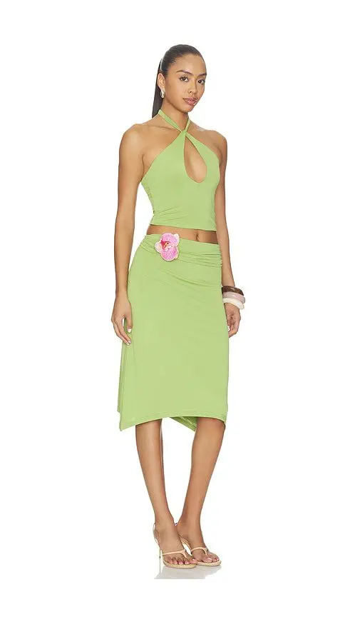 MORE TO COME Everlane Midi Skirt Set
