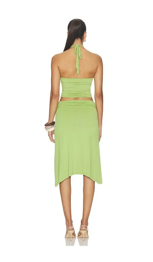 MORE TO COME Everlane Midi Skirt Set