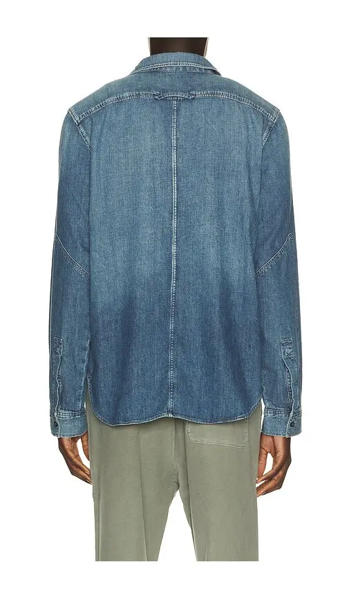 Citizens Of Humanity Cairo Utility Shirt In Blue