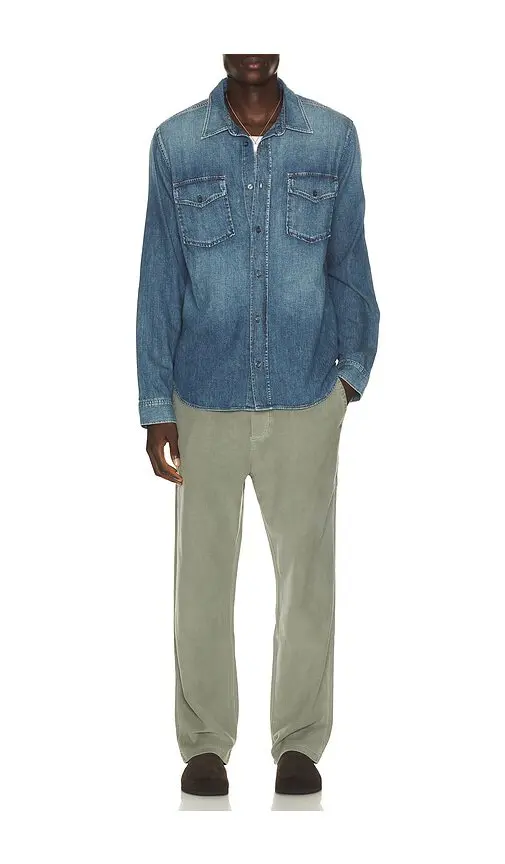 Citizens Of Humanity Cairo Utility Shirt In Blue