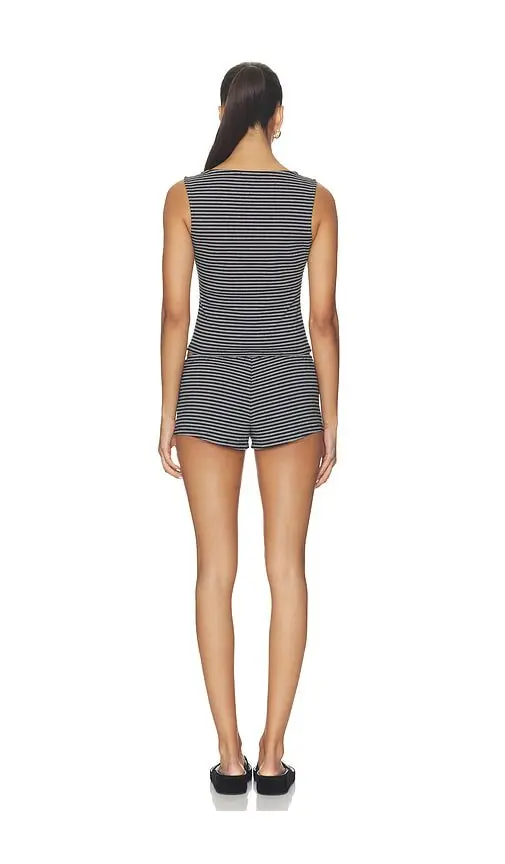 ALL THE WAYS Matilda Short Set In Black & White