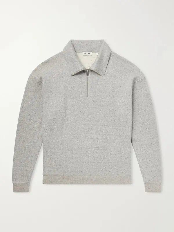 FRAME Half-zip Sweatshirt - Gray