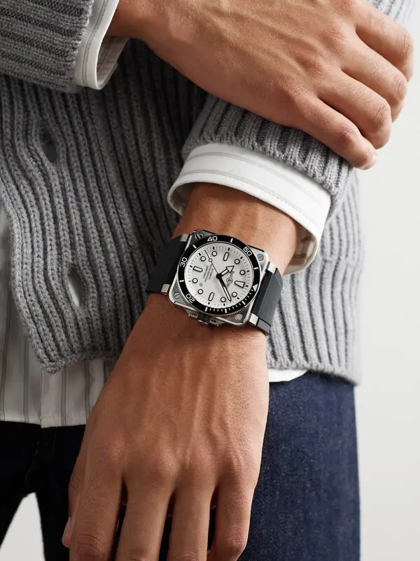 BELL & ROSS Br 03 Diver Automatic Stainless Steel Watch