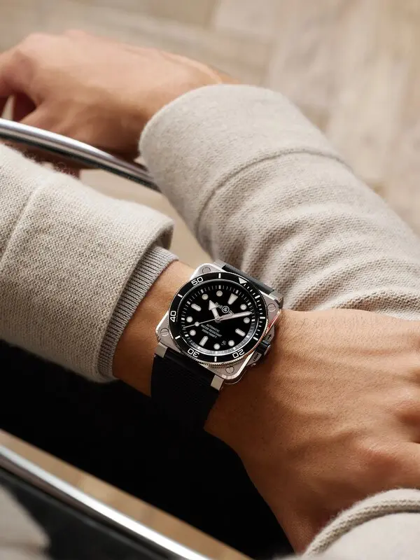 BELL & ROSS Stainless Steel Diver Watch