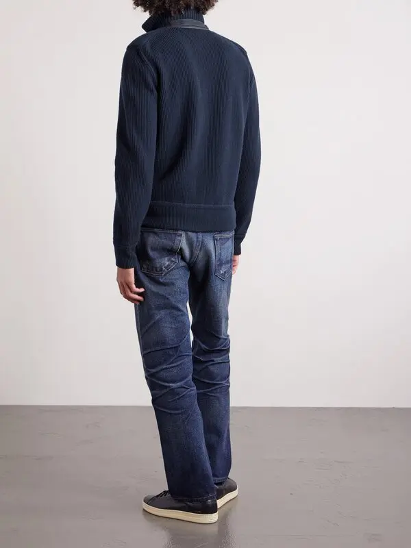 TOM FORD Slim-fit Quilted Wool Down Jacket