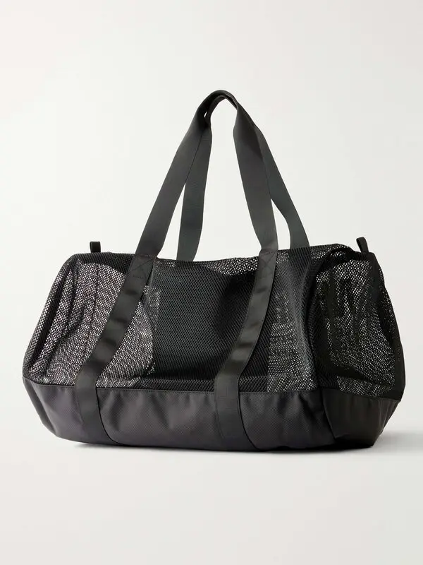 NEIGHBORHOOD Logo-print Mesh Weekend Bag