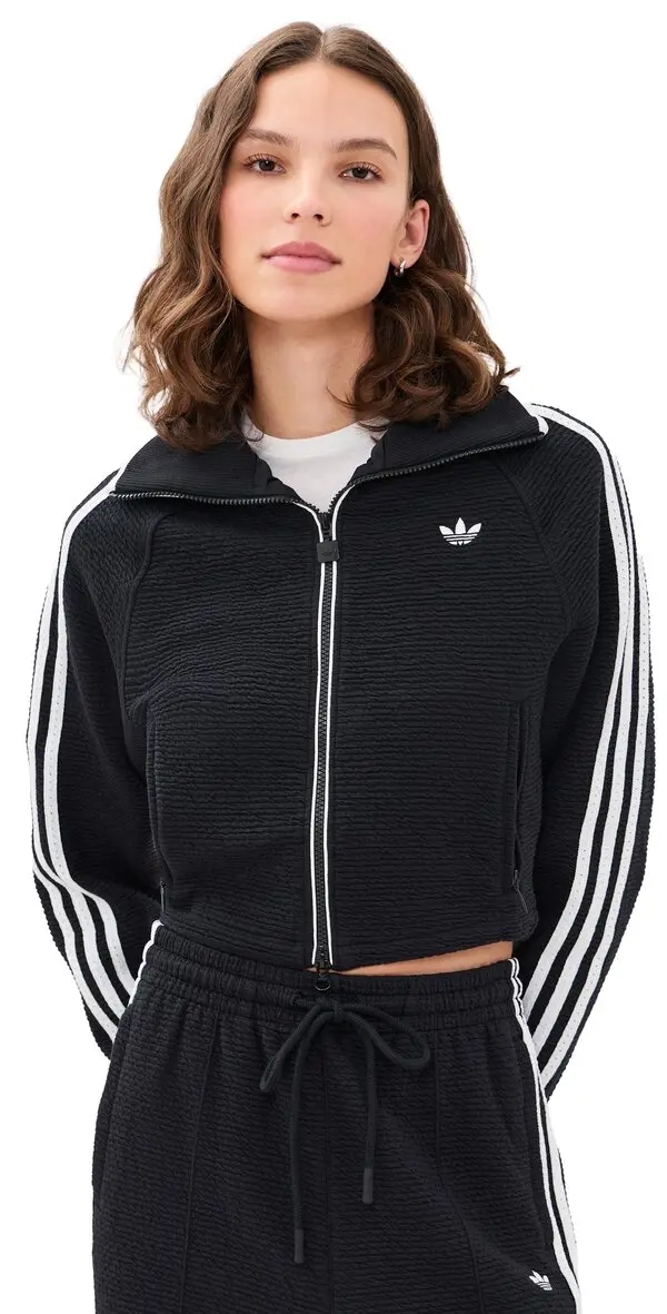 Adidas Firebird Track Top - Black/cloud White