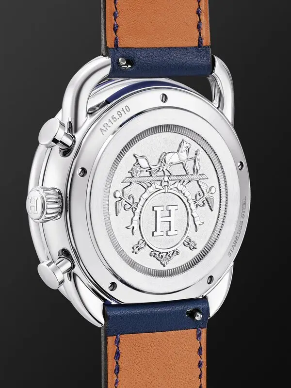 Hermès Arceau Chronographe Stainless Steel Watch
