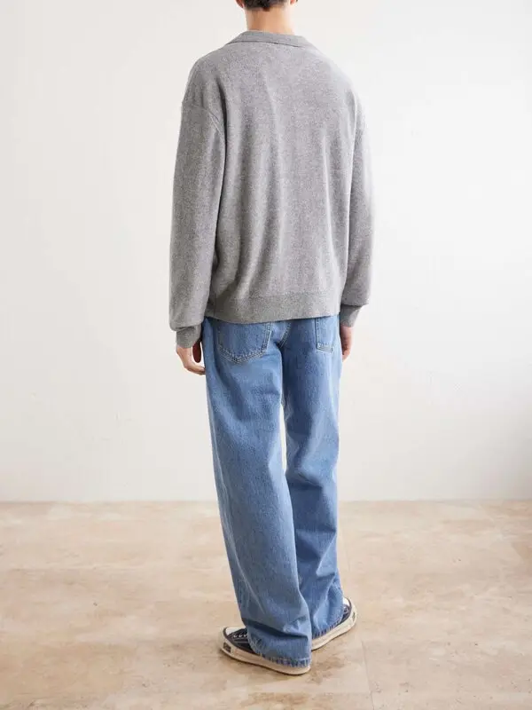 FRAME Wool Polo Sweater