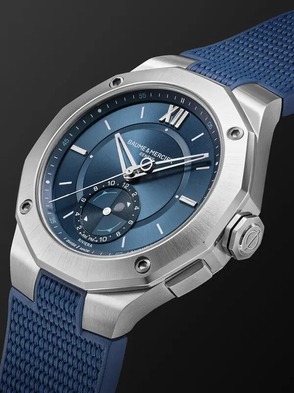 Baume & Mercier Riviera Baumatic Tideograph Limited Edition Automatic Stainless Steel Watch