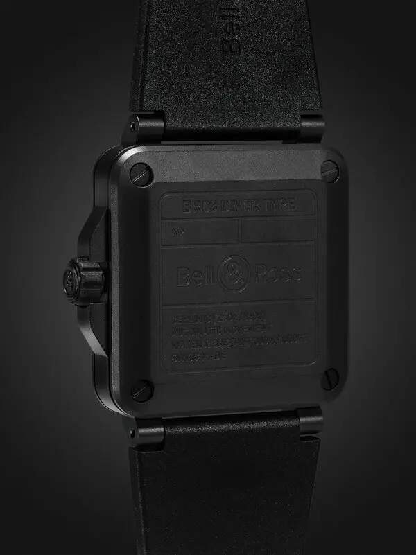 BELL & ROSS Ceramic Diver Automatic Watch
