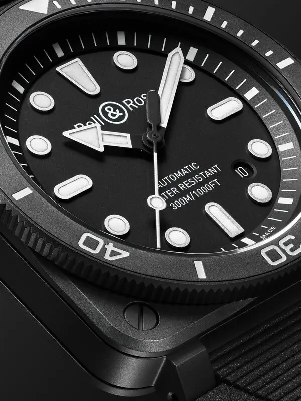 BELL & ROSS Ceramic Diver Automatic Watch