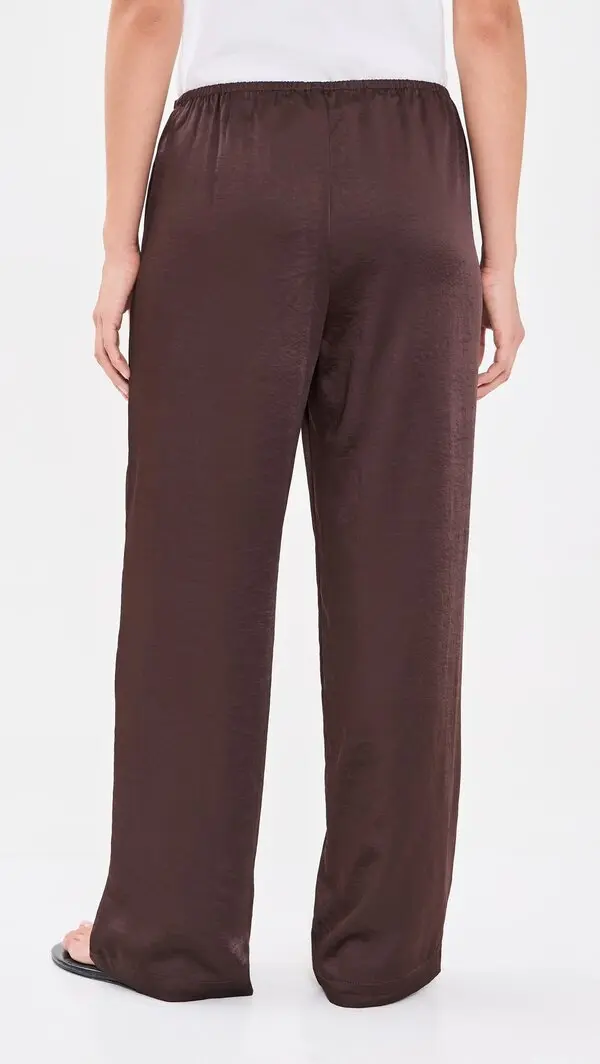 Madewell Easy Pull On Satin Pants