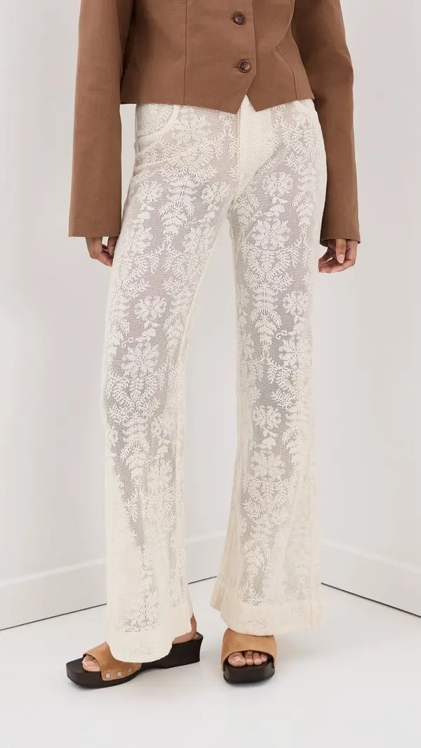 Alix Of Bohemia Lace Lattice Pants