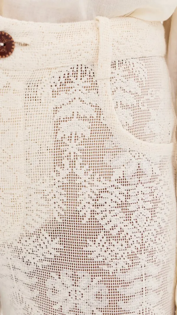Alix Of Bohemia Lace Lattice Pants