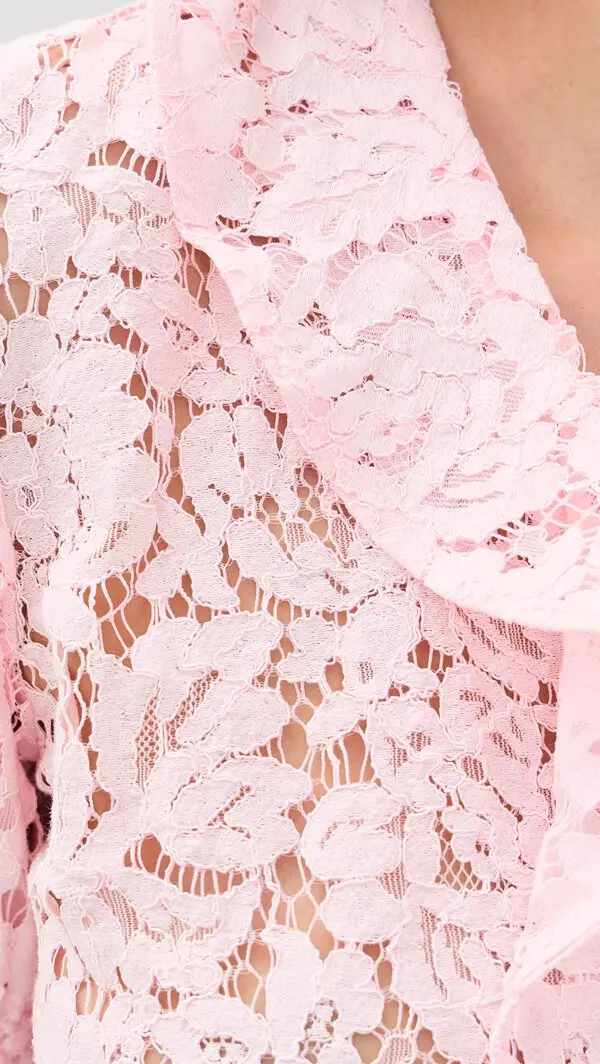 Generation Love Lulu Lace Ruffle Blouse
