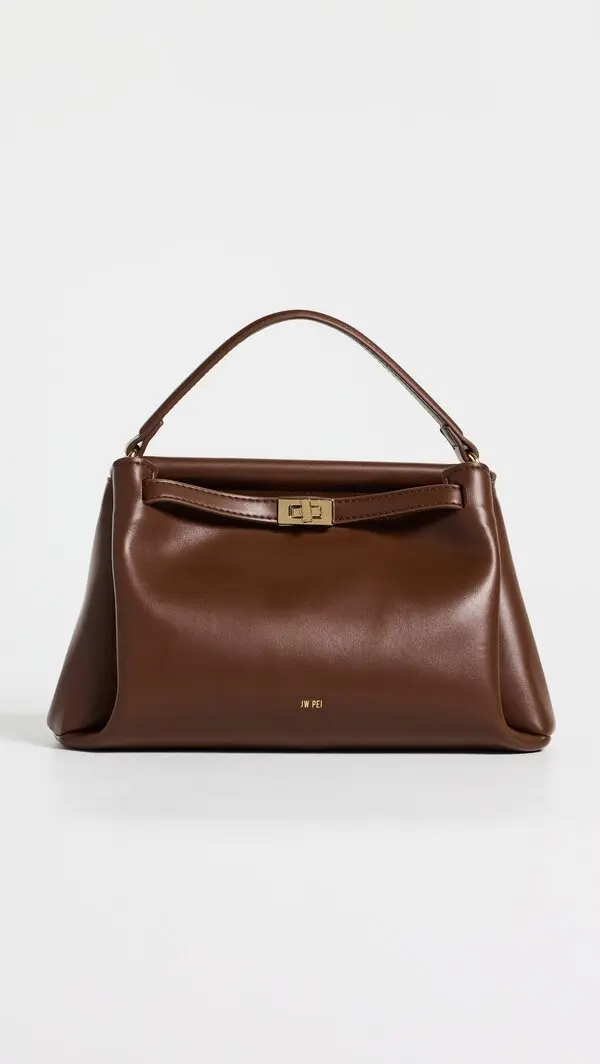 Jw Pei Carmen Top Handle Bag - Reddish Brown