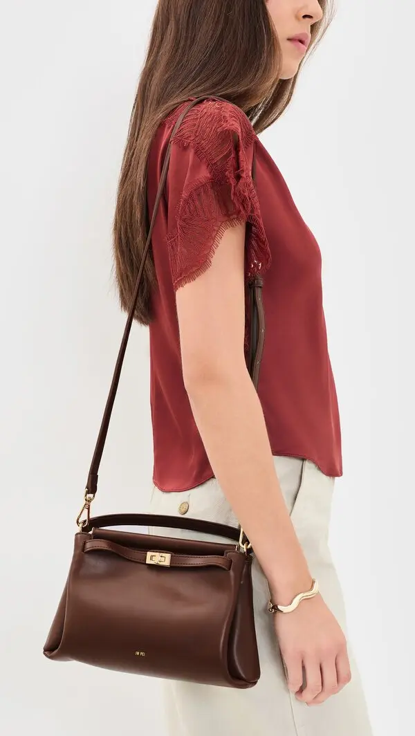 Jw Pei Carmen Top Handle Bag - Reddish Brown