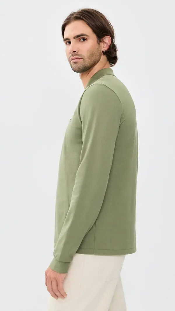 Lacoste Original Long Sleeve Cotton Pique Polo