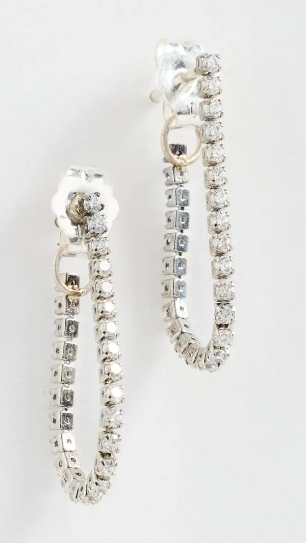 Shashi Micro Teeny Tiny Front To Back Earrings
