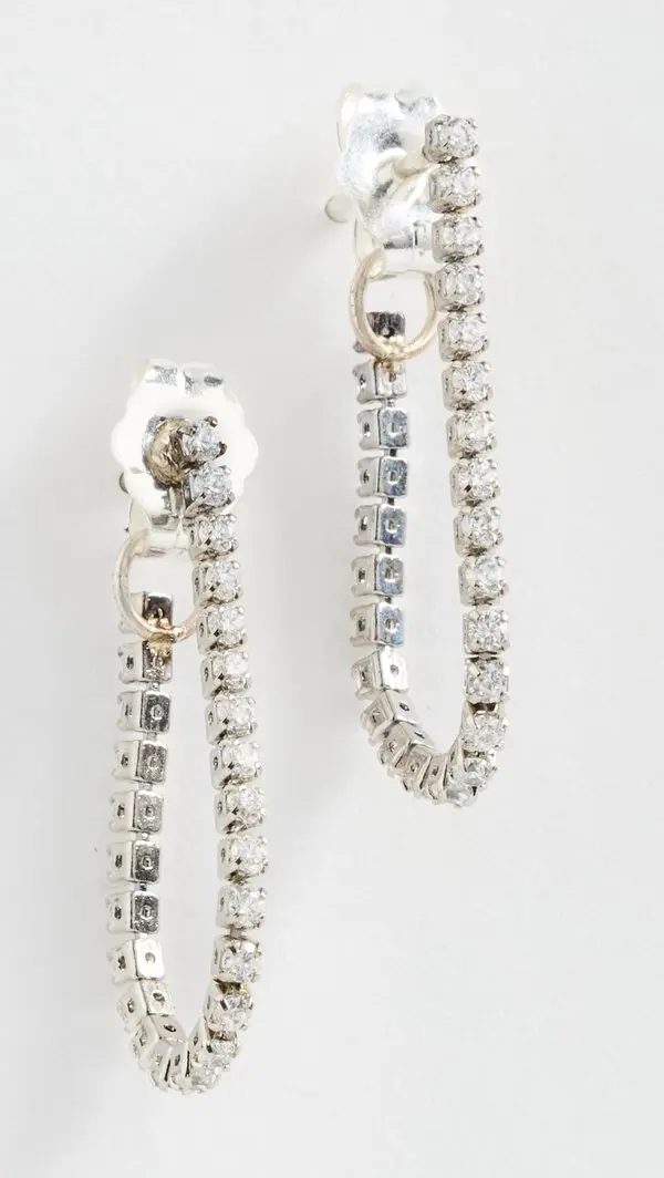 Shashi Micro Teeny Tiny Front To Back Earrings