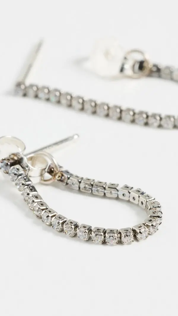 Shashi Micro Teeny Tiny Front To Back Earrings