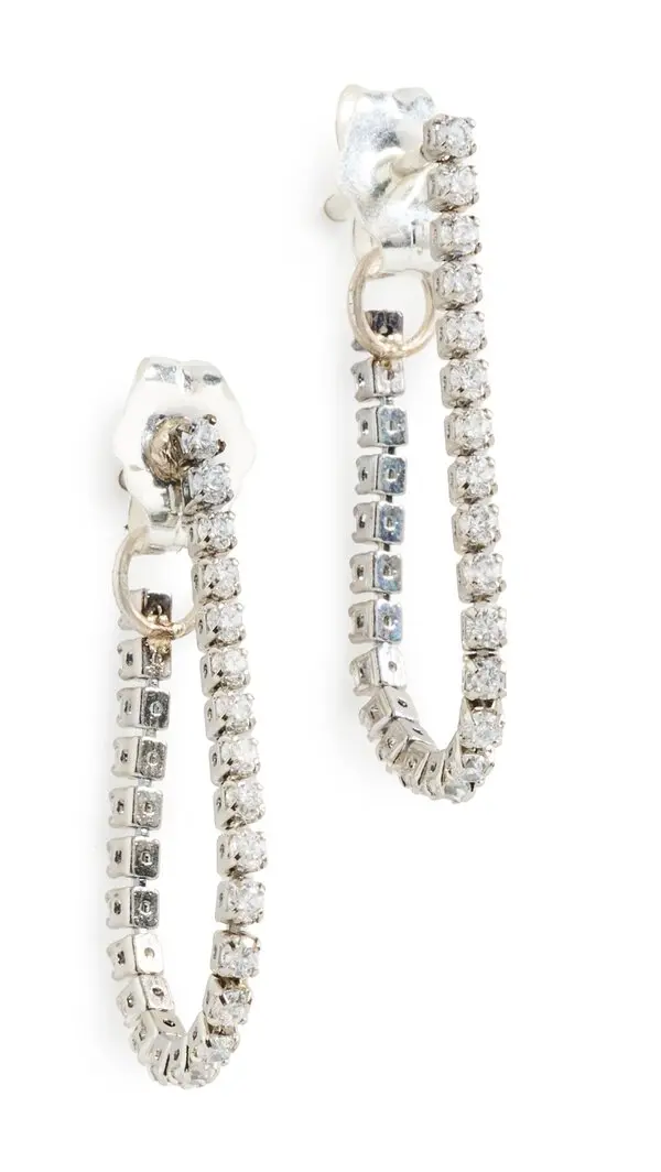 Shashi Micro Teeny Tiny Front To Back Earrings