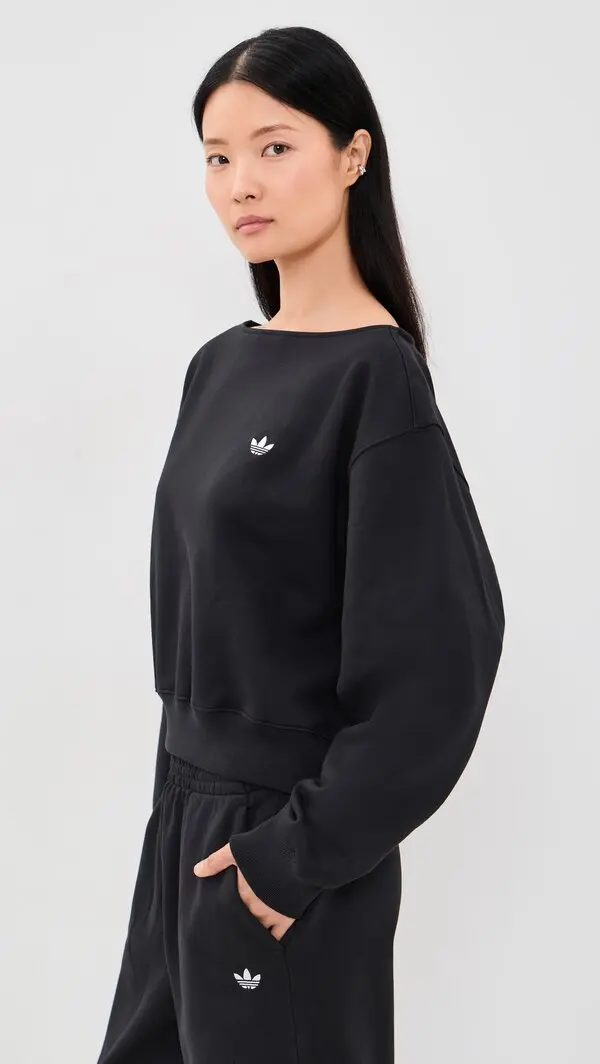 Adidas Essential Fleece Crew Sweatshirt