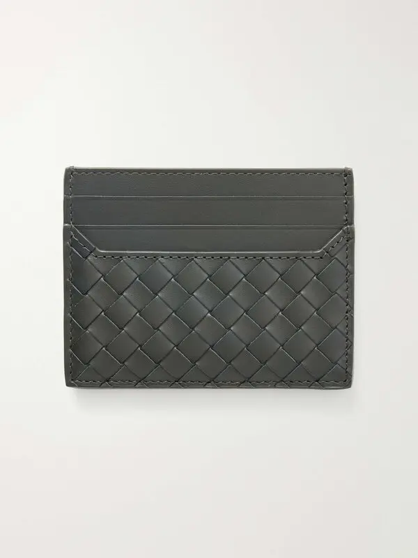 Bottega Veneta Intrecciato Leather Cardholder