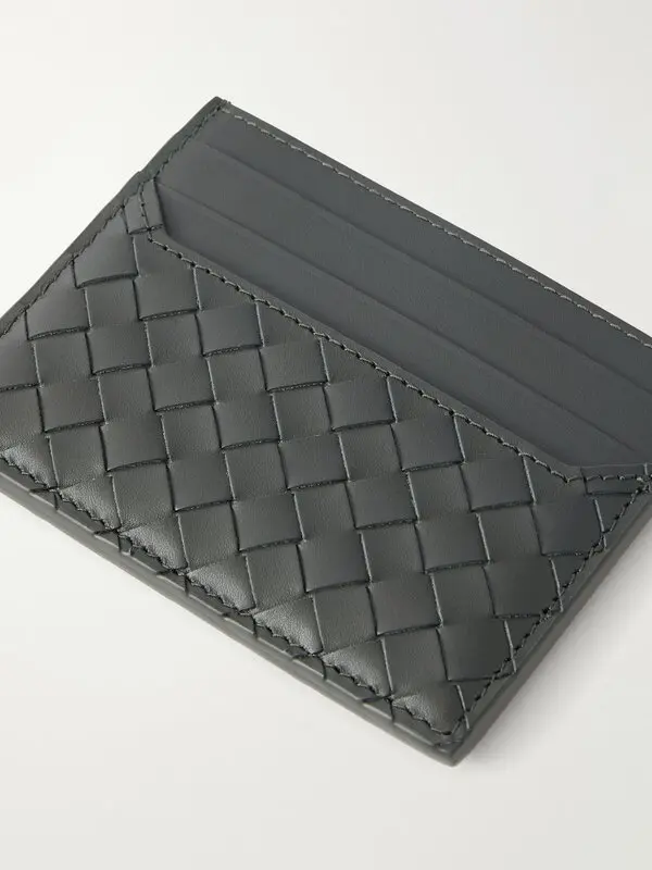 Bottega Veneta Intrecciato Leather Cardholder