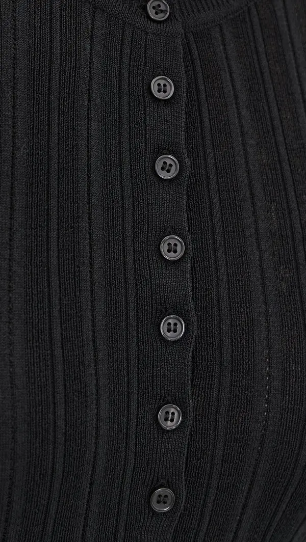 Z Supply Rowena Fine Knit Henley Tee