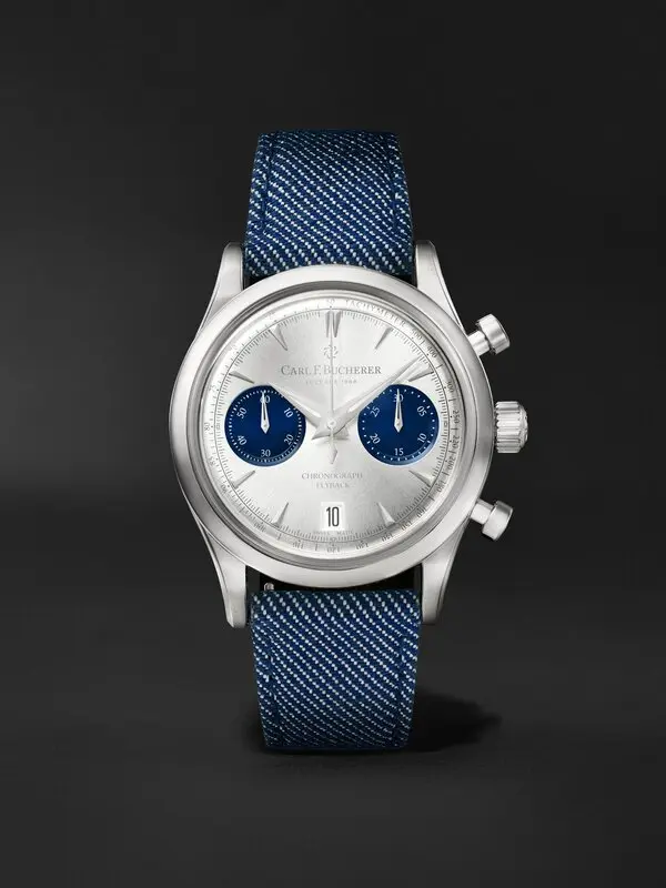 CARL F. BUCHERER Manero Flyback Chronograph Stainless Steel Watch