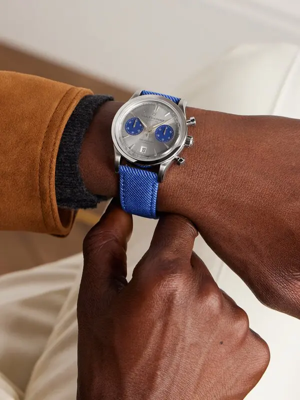 CARL F. BUCHERER Manero Flyback Chronograph Stainless Steel Watch
