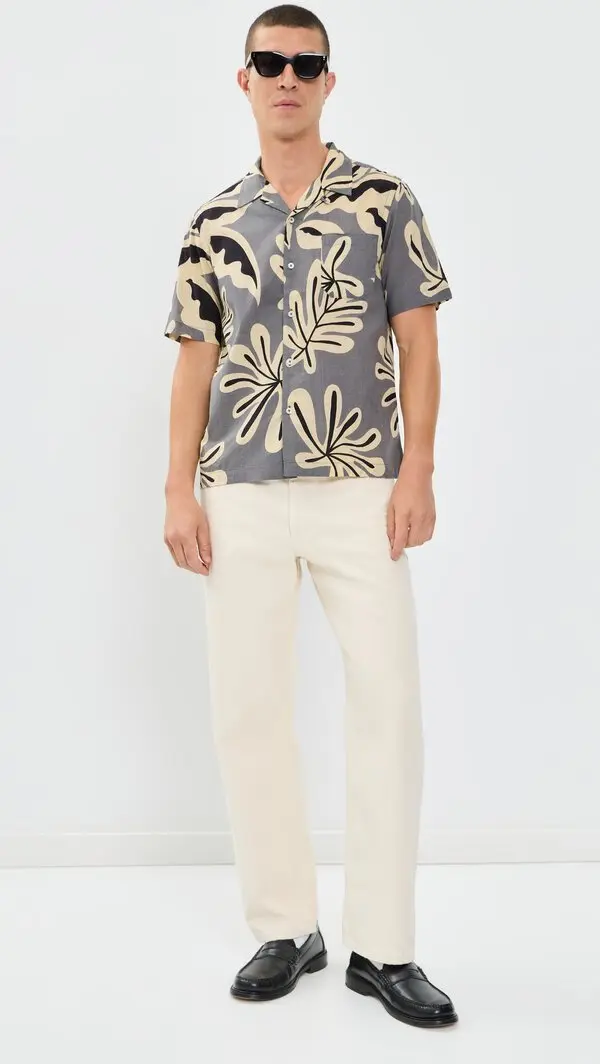 Universal Works Baja Print Road Shirt